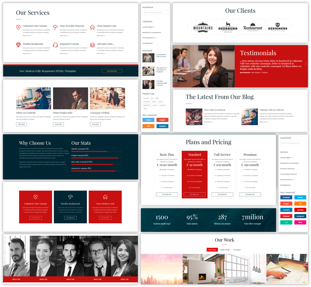 Eleganter - New Amazing HTML5 Template