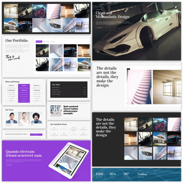 Designery Premium - Responsive Portfolio Template - Responsee ...